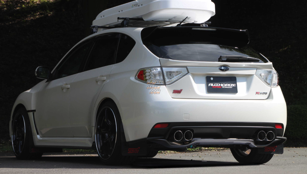 Fujitsubo A-R Exhaust System Muffler - Impreza WRX STI GRB GRF - RHDJapan