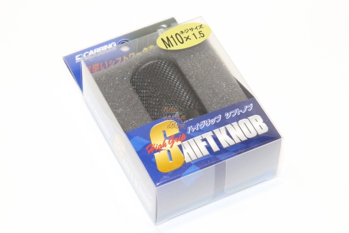 Okuyama Carbing Shift Knob High Grip Black Duracon - M10x1.50 - RHDJapan