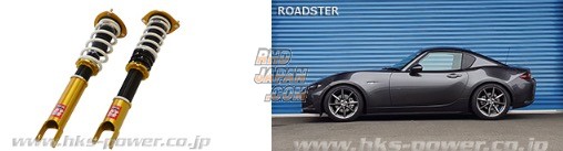 HKS Coilover Suspension Full Kit Hipermax IV GT - ND5RC NDERC NDERE NF2EK - RHDJapan