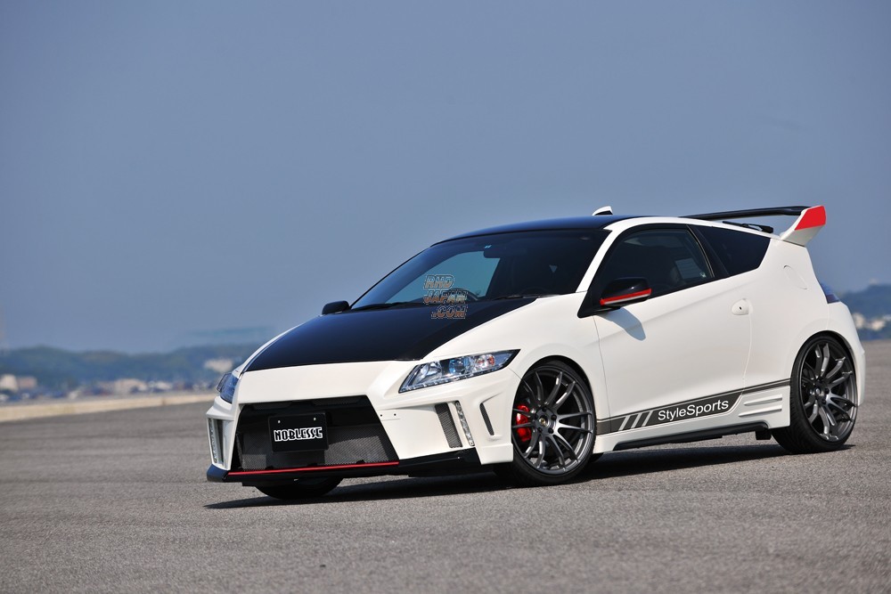 Noblesse Style Sports Front BumperMark-II + 5LED-KIT - CR-Z ZF1 ZF2 ...