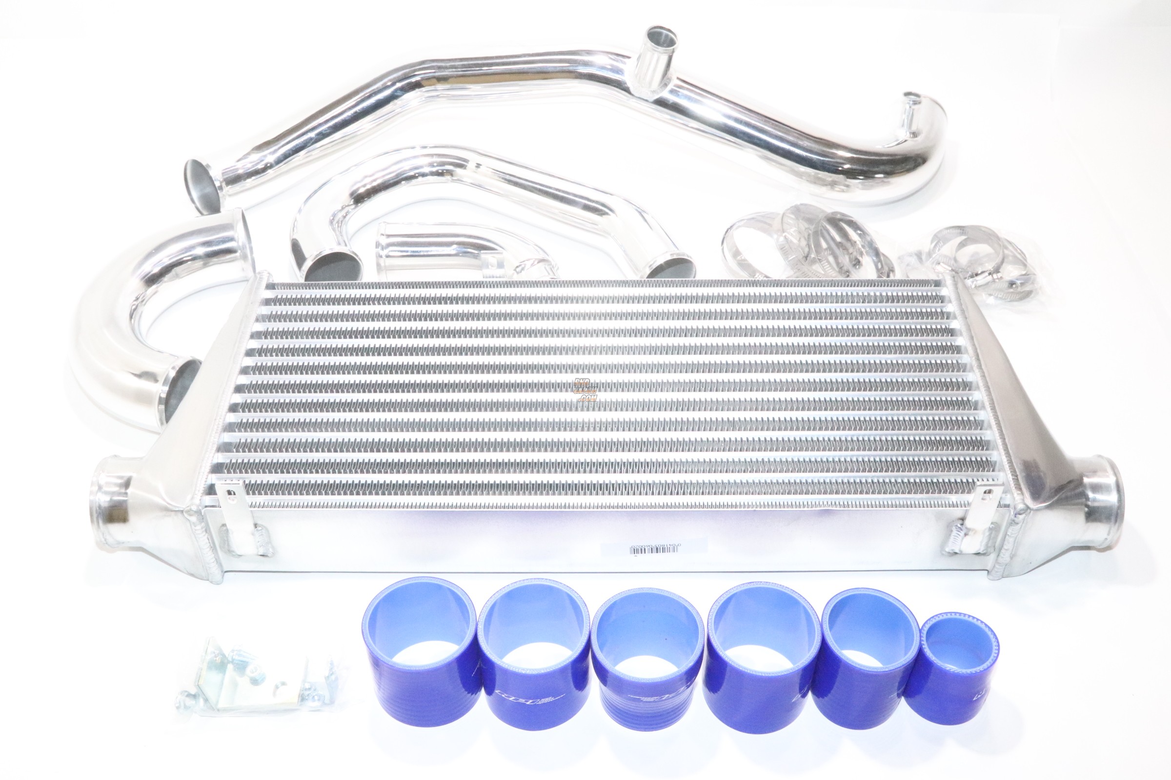 HPI Front Mount Intercooler Kit Evolve Type-WF Blue Hose Standard Hose ...