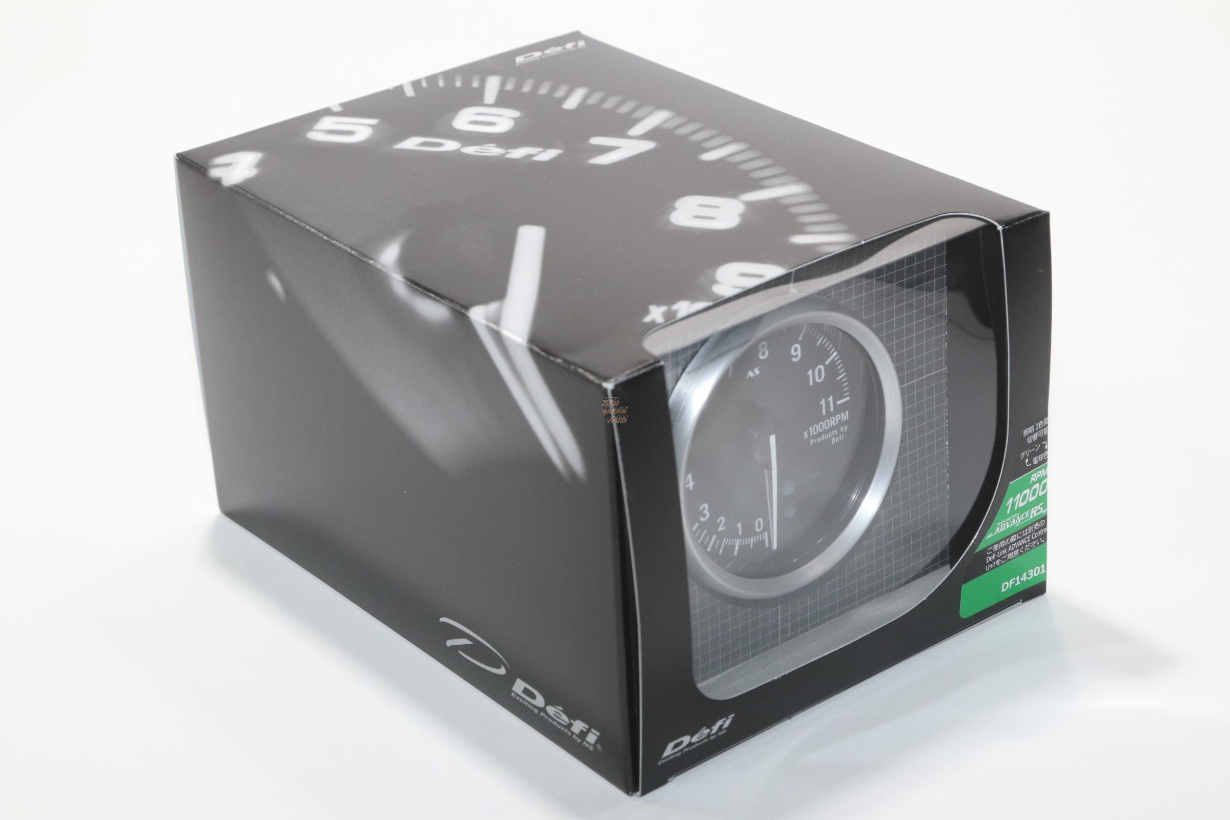 Defi ADVANCE RS Tachometer Gauge - 80mm 11000rpm - RHDJapan