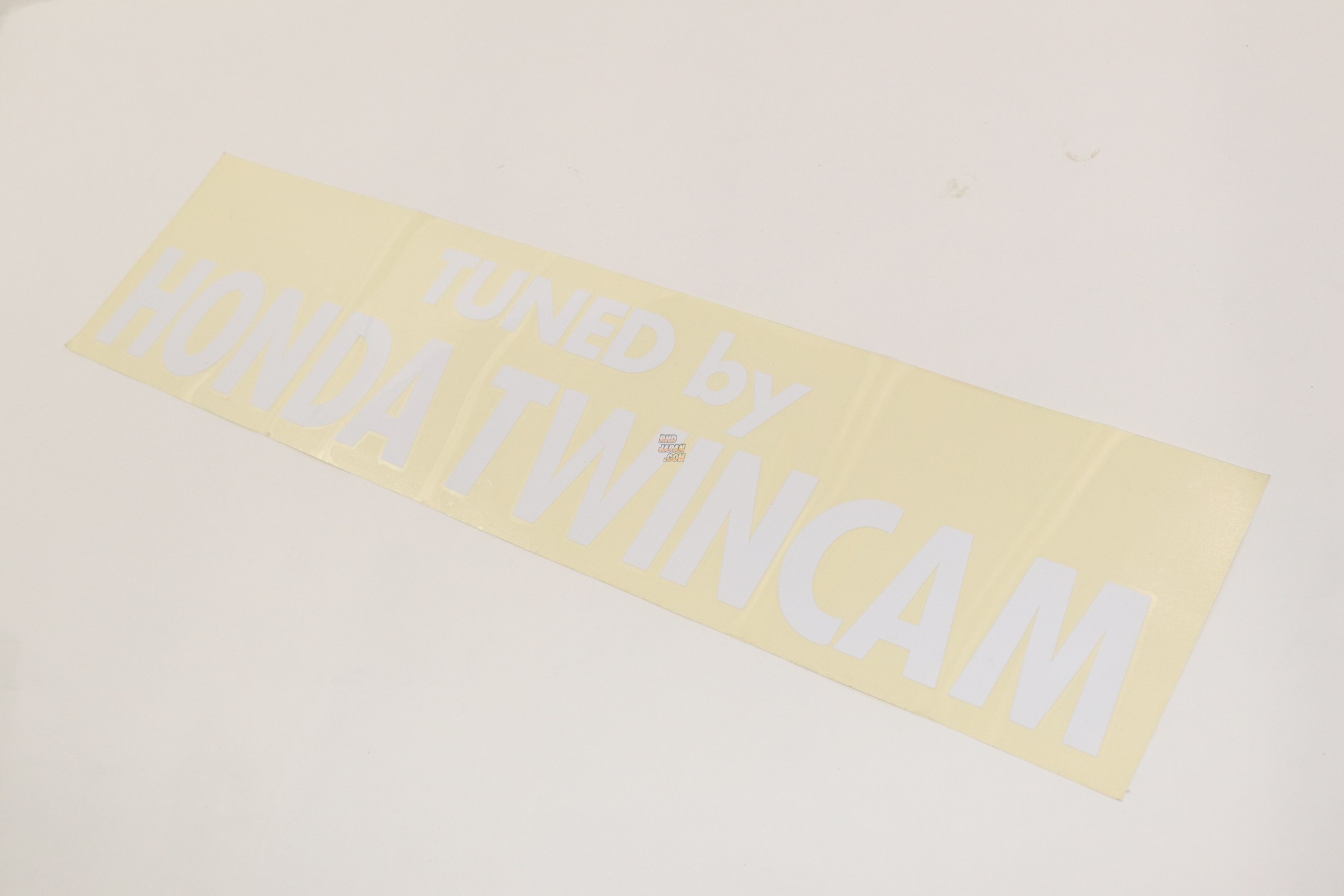 Feel's Tuned By Honda Twincam Sticker - 8x94 White - RHDJapan