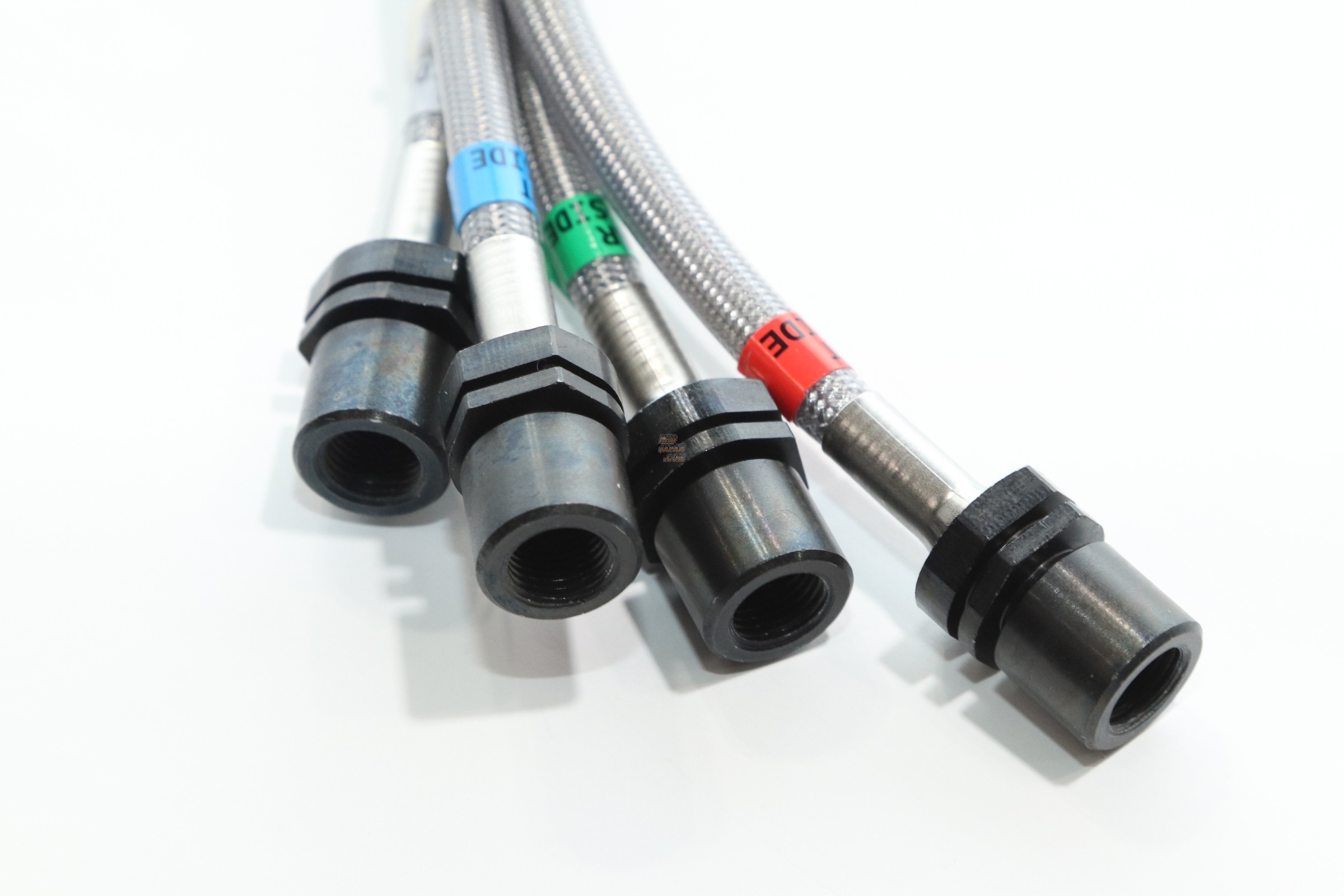 Project Mu Teflon Brake Line Steel Fittings Clear - GE6 GE7 GE8 GE9 ...