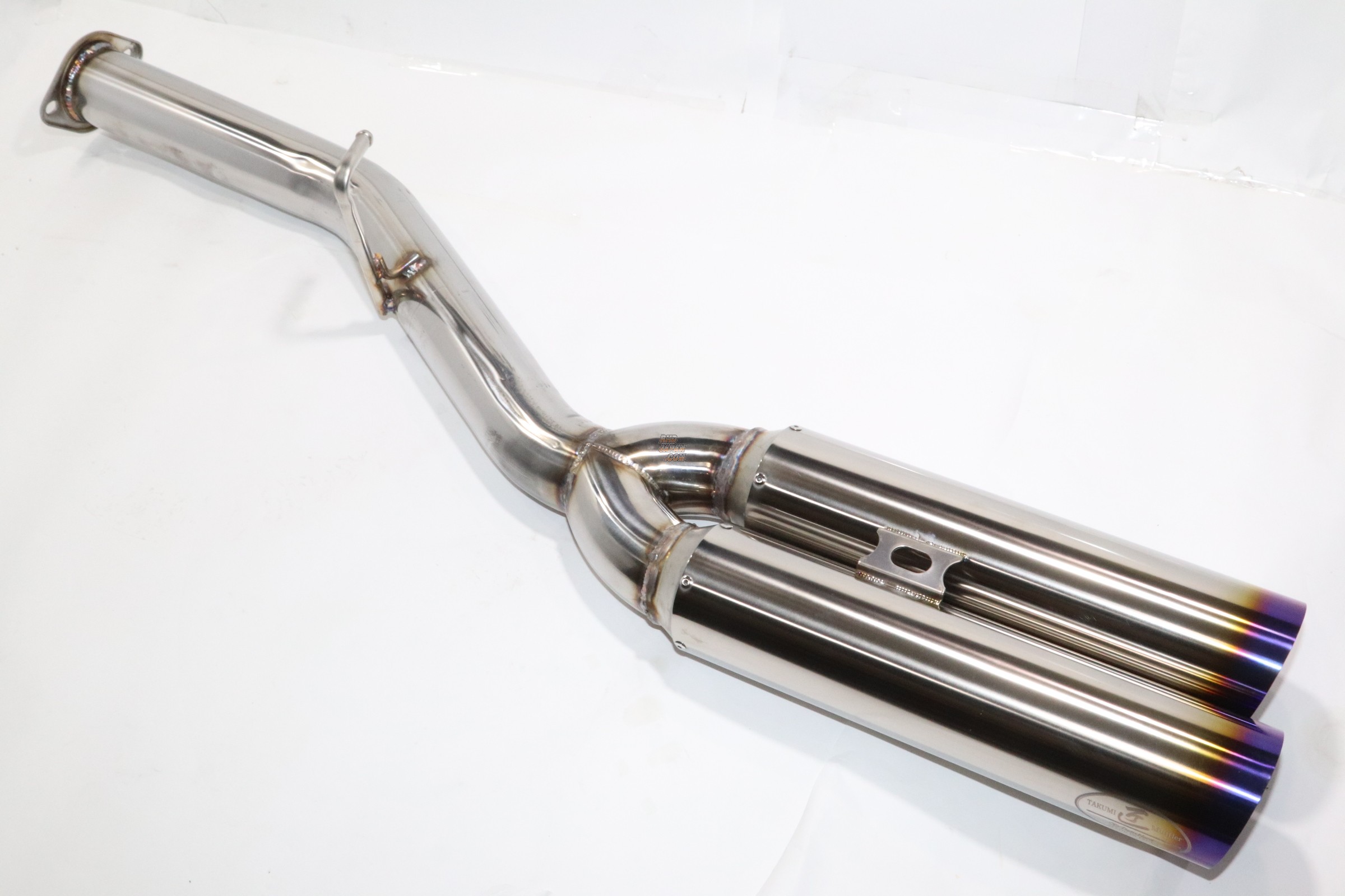 Reinhard #2 Dual Muffler Exhaust System Semi-Titanium for Circuit Type ...