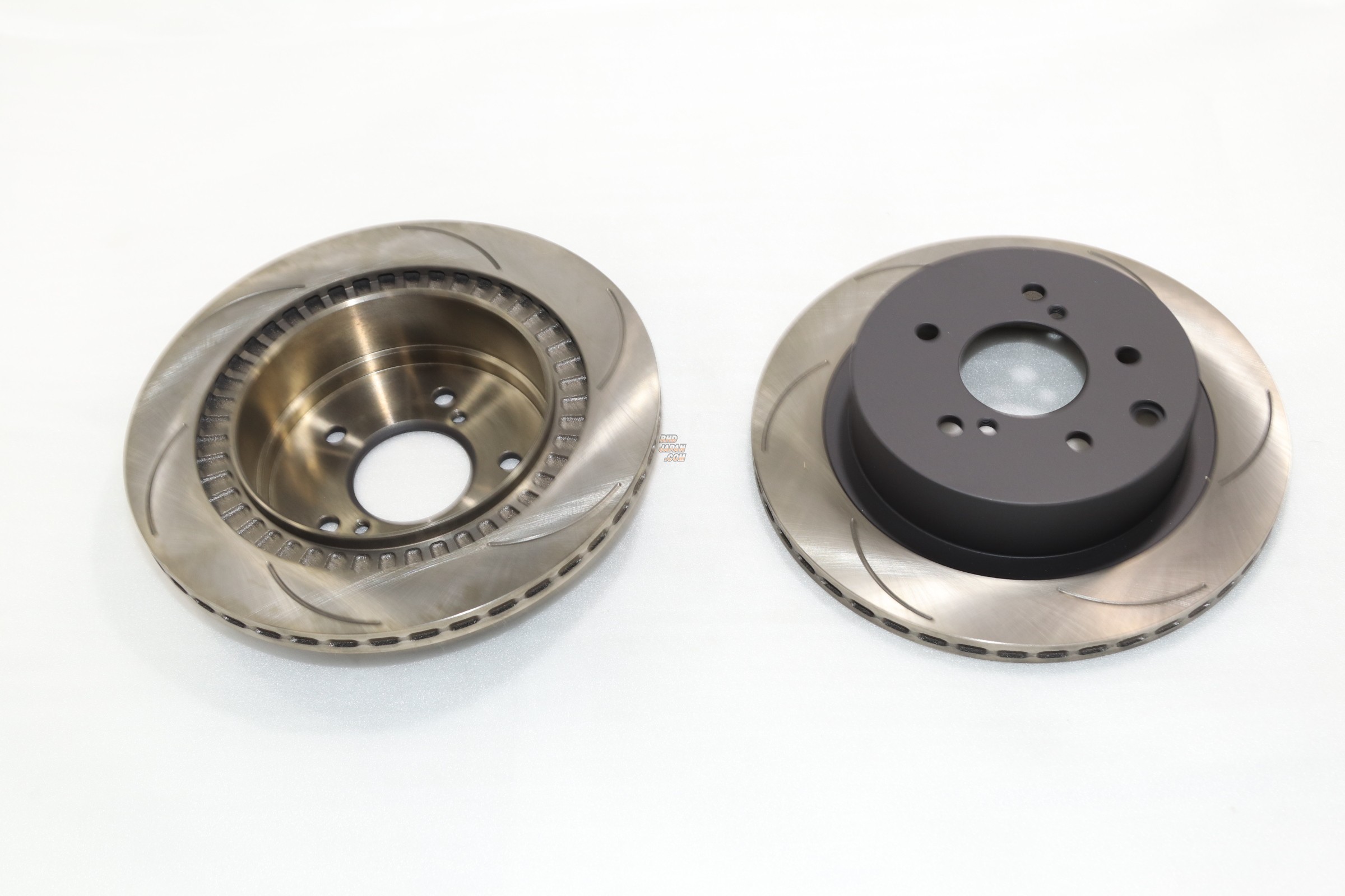 Project Mu SCR Pure Plus 6 Rear Brake Rotors Black Hat Coating - Z32 ...