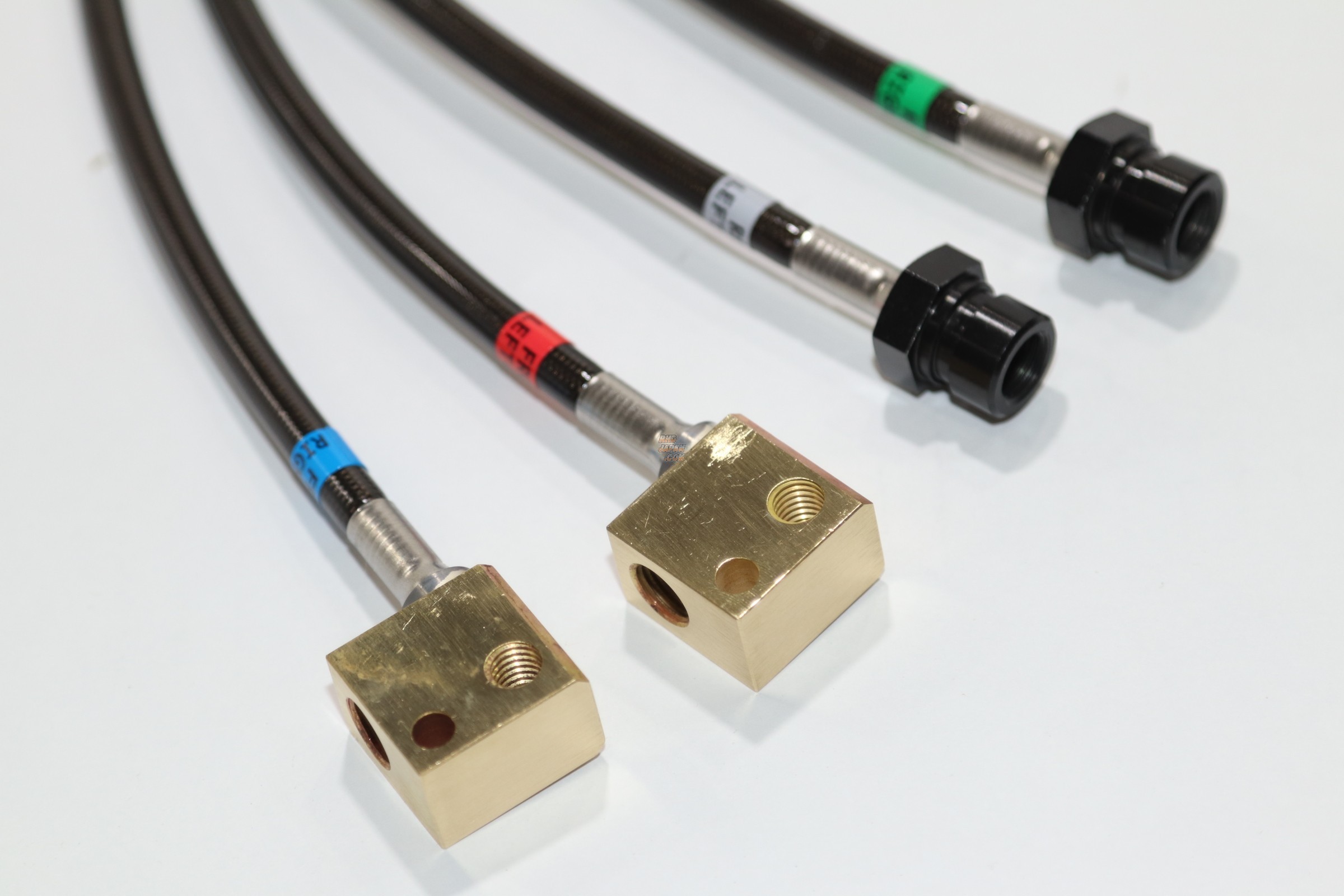 Project Mu Teflon Brake Line Steel Fittings Smoke - GE6 GE7 GE8 GE9 ...