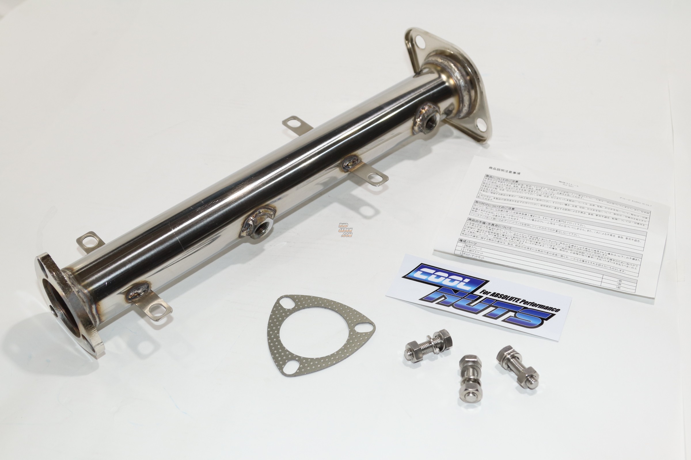 Cool Nuts Straight Pipe - Accord Euro-R CL7 - RHDJapan