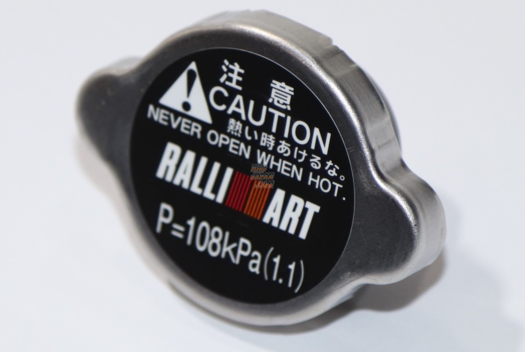 RALLIART Sports Radiator Cap Black - CU2W CU4W CU5W - RHDJapan
