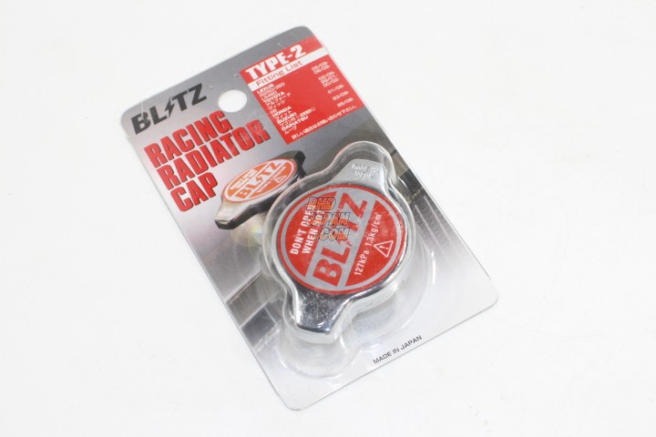 Blitz Racing Radiator Cap Honda Type 2 - Red - RHDJapan
