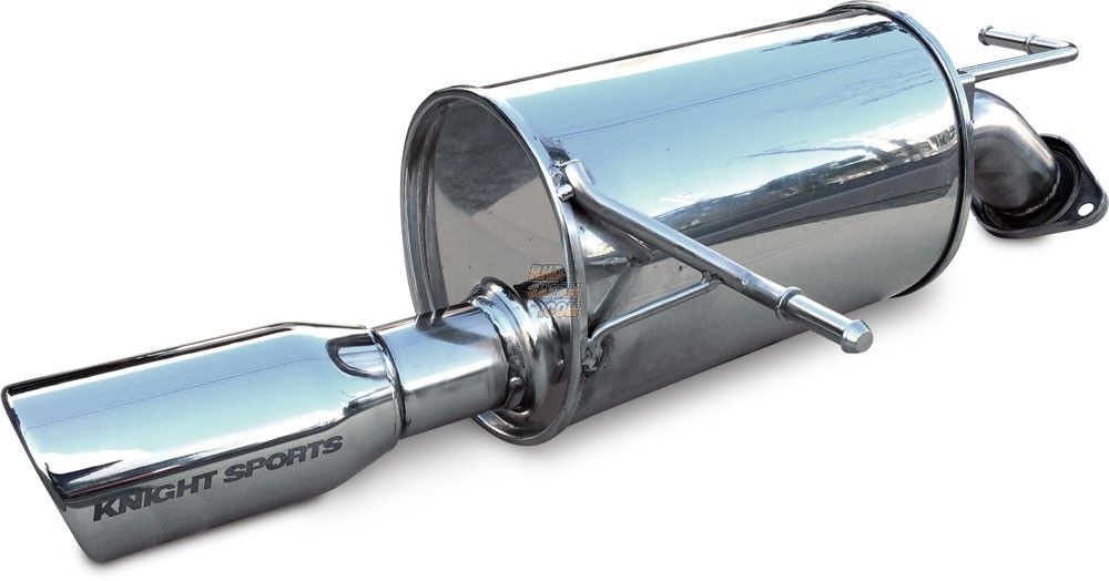 Knight Sports Legal Sports Muffler Exhaust Black Color End - Demio ...