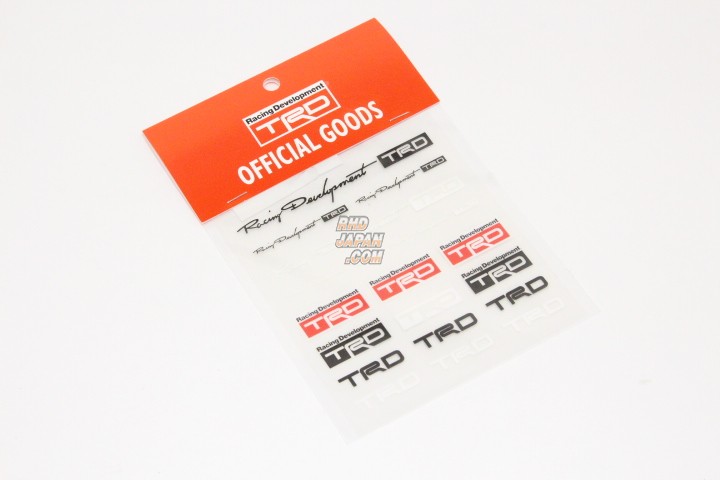 TRD TRD Mini Sticker Set - A Type - RHDJapan