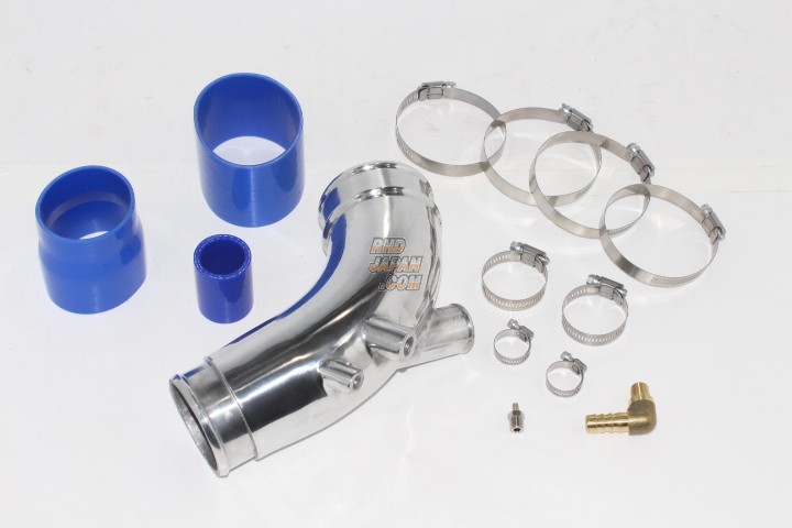 Blitz Suction Pipe Kit Red Silicone - Lancer Evolution X CZ4A - RHDJapan