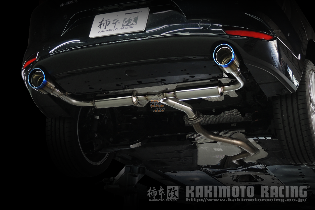 Kakimoto Racing Class KR Muffler Exhaust System Stainless Tail - Mazda3 Sedan BP8P - RHDJapan