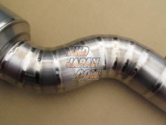 Unlimited Works Full Titanium Muffler Exhaust 90mm - Lancer Evolution X CZ4A - RHDJapan