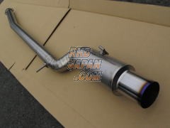 Unlimited Works Full Titanium Muffler Exhaust 90mm - Lancer Evolution X CZ4A - RHDJapan