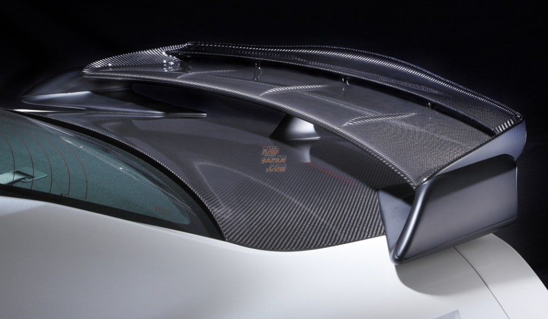Mine's Carbon Double Rear Wing Cover - GT-R R35 - RHDJapan