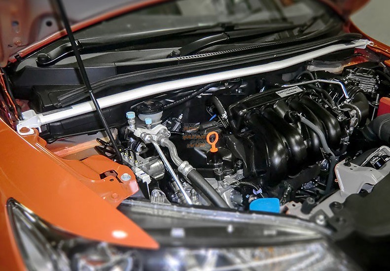 Okuyama Carbing Front Aluminum Strut Tower Bar Type I - GK5 - RHDJapan