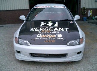 Sergeant Front Light Weight Aero Bumper - Civic EG6 - RHDJapan