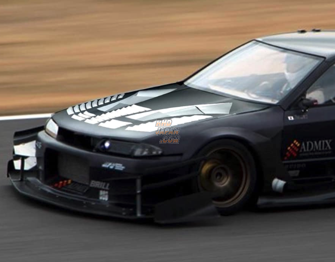 Ready Go Next Attack X Carbon Junkies X Sight Hound Dry Carbon Bonnet ...