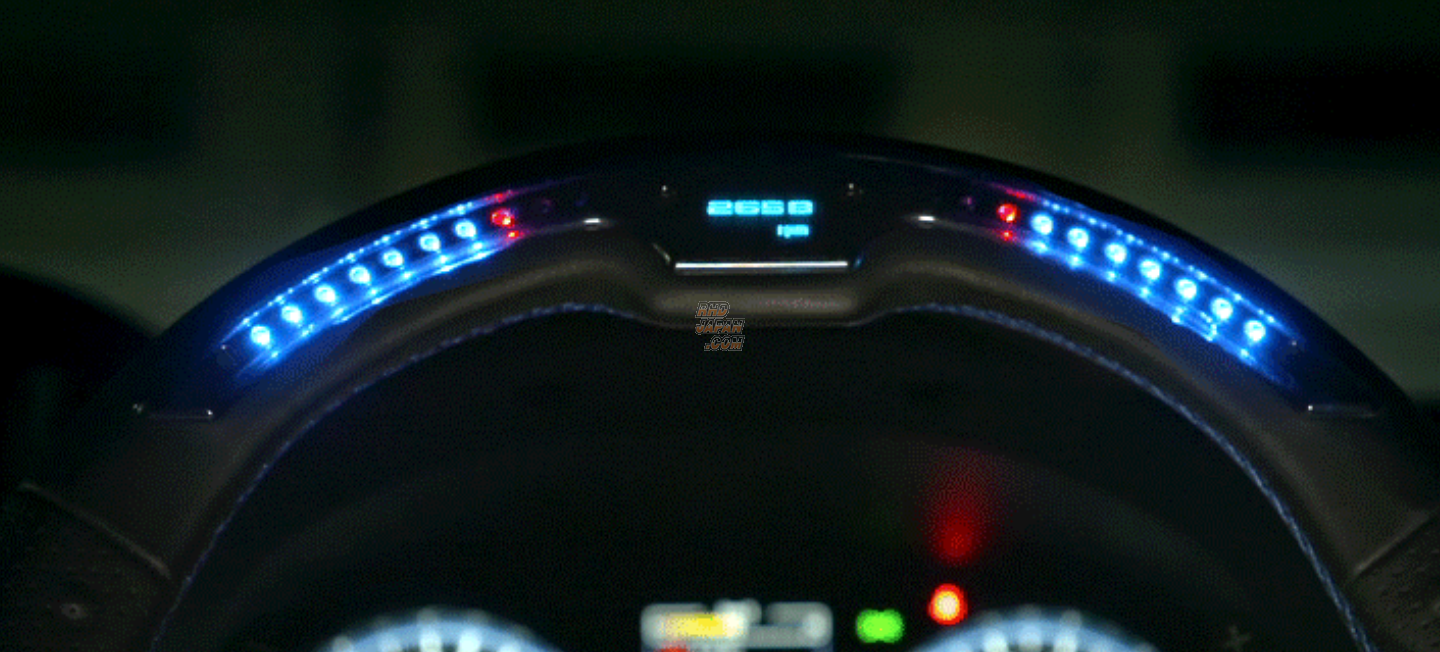 DAMD Performance Steering Wheel DPS360-RX Black Leather Blue X Red Stitch - VMG VM4 VAB VAG ...