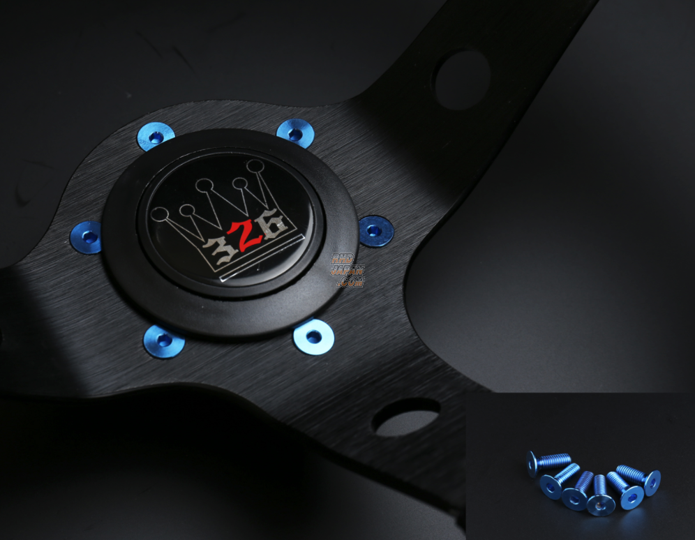 326 Power Steering Wheel Rally Quick King - Blue Color Titanium ...