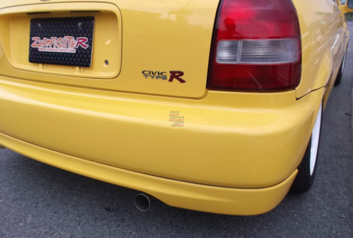 Zero Fighter Auto Custom Straight Muffler Rear - Civic Type-R EK9 ...