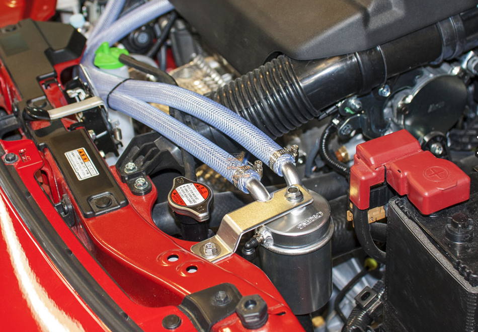 Okuyama Carbing Oil Catch Tank 0.6L - Swift Sport ZC33S - RHDJapan