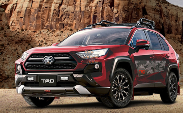 TRD Field Monster for Adventure Front Bumper Lower Garnish - RAV4 AXAH52 AXAH54 MXAA52 MXAA54 ...