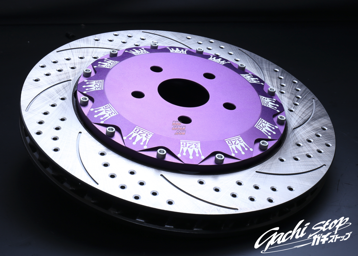 326 Power Gachi Stop Brake System Kit Front 4Pot 286mm - Silvia S15 ...