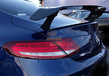 Sard LSR Wing Spoiler Carbon Fiber Plain Weave High Stay - RHDJapan