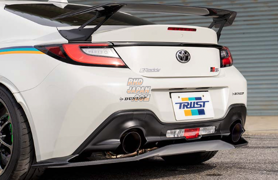 Trust Greddy X Voltex Rear Wing Side Mount Wet Carbon Fiber - BRZ ZD8 GR86 ZN8 - RHDJapan