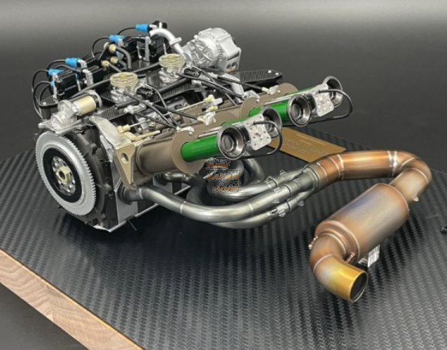 Kusaka Engineering 1/6 Scale Model Engine - R26B 4 Rotor with Exhaust ...