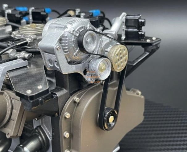 Kusaka Engineering 1/6 Scale Model Engine - R26B 4 Rotor with Exhaust ...