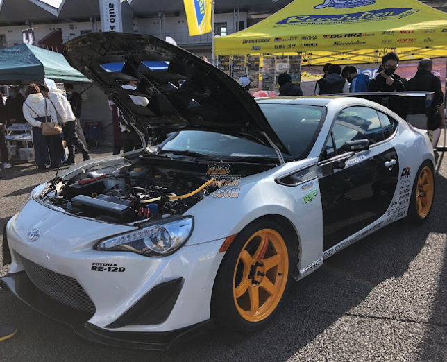 Revolution GT Cooling Bonnet Version 2 with UV Clear Coat - BRZ ZC6 86 ZN6 - RHDJapan