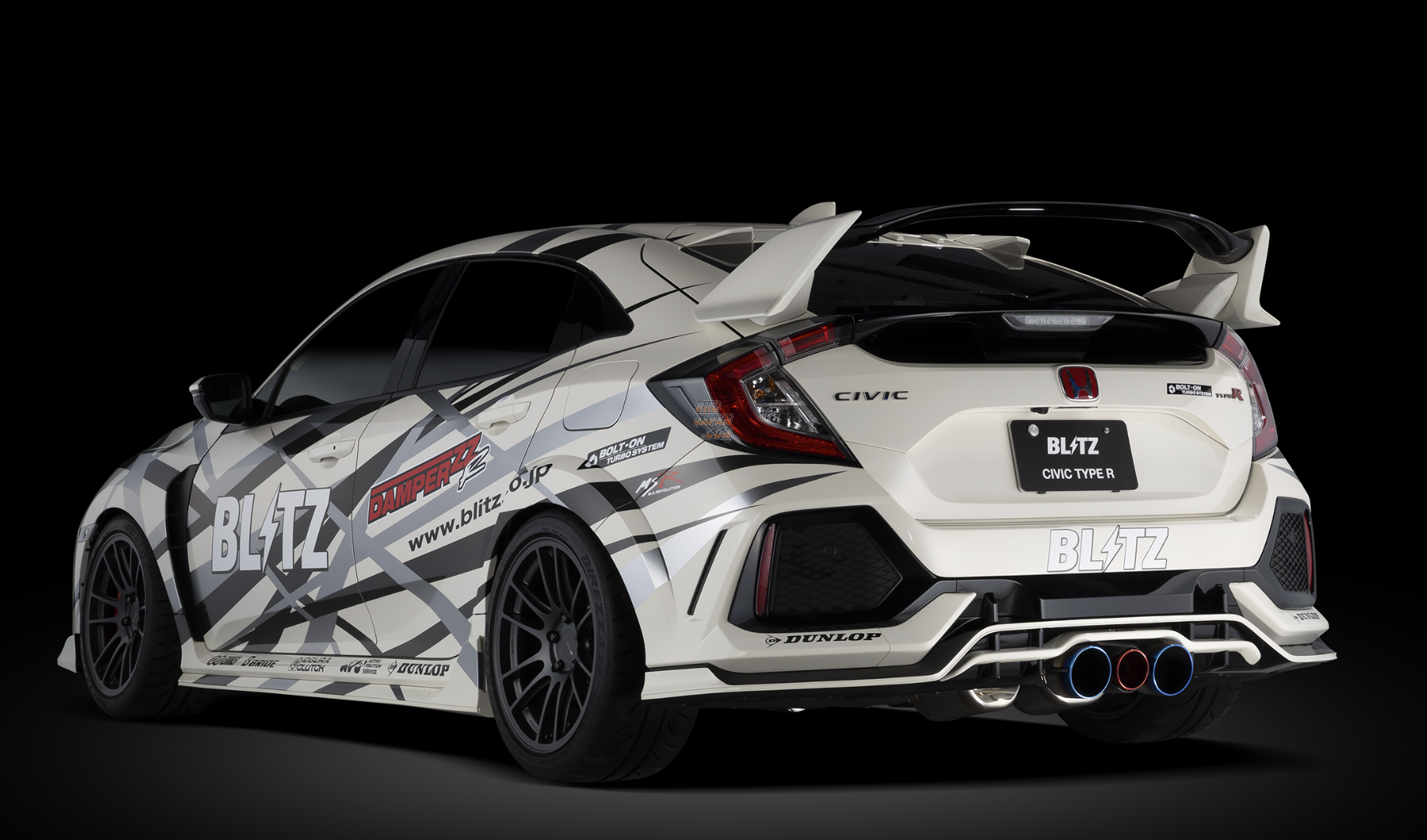 Blitz Nur-Spec Custom Edition Nur-CE VSR+CR Muffler Exhaust System ...