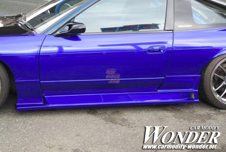 Car Modify Wonder Glare Side Skirt Set - S13 PS13 RS13 RPS13 - RHDJapan
