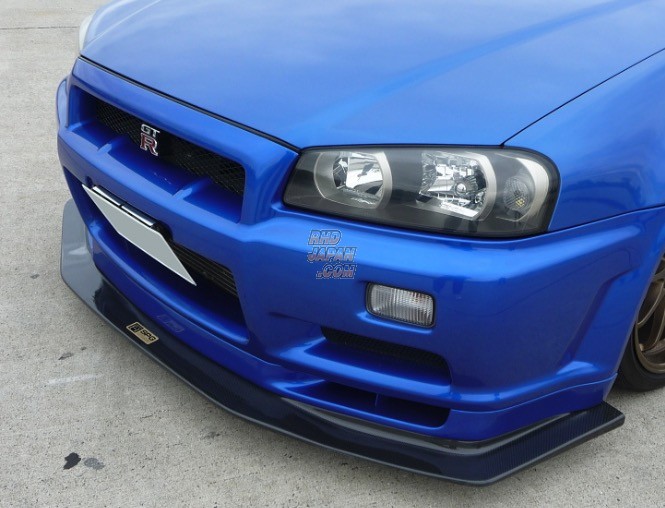 Carshop F1 Racing Front Lip Diffuser FRP - BNR34 - RHDJapan