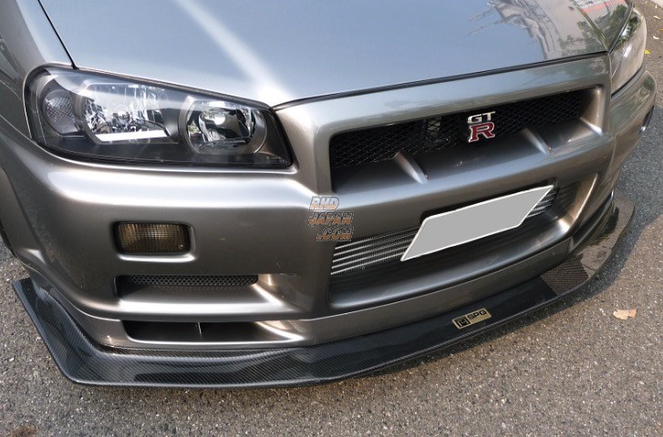 Carshop F1 Racing Front Lip Diffuser Twill Weave Carbon Fiber - BNR34 ...