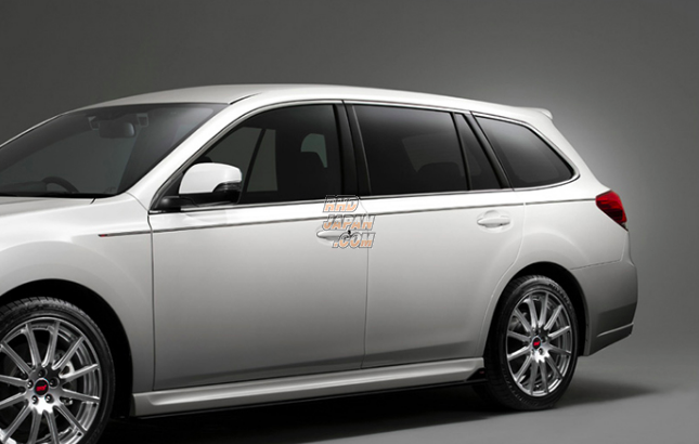 STI Pinstripe Side Line Decal Dark Grey - Legacy B4 BM9 BMG BMM BN9 BR9 BRF BRG BRM BS9 - RHDJapan