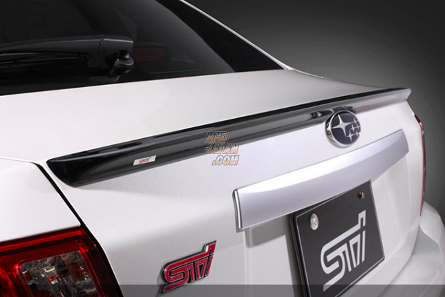STI Trunk Lip Spoiler Obsidian Black Pearl - GVF GVB - RHDJapan
