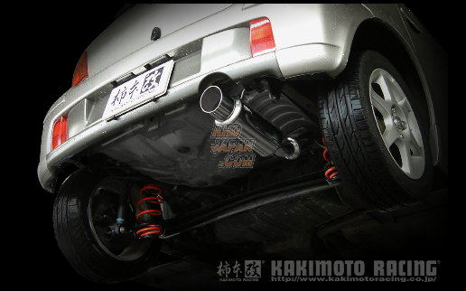Kakimoto Hyper GTBox Rev. Muffler Exhaust System - NCP13 NCP10 RS - RHDJapan