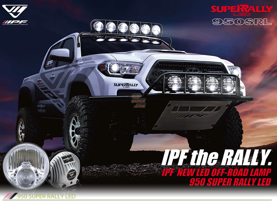 IPF Off-Road Lamp 950 Super Rally LED Set 950SRL - RHDJapan