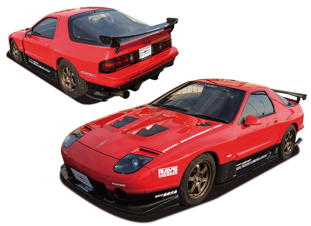 Tamon Design Front Fender GT-Side Panel FRP - RX-7 FC3S - RHDJapan