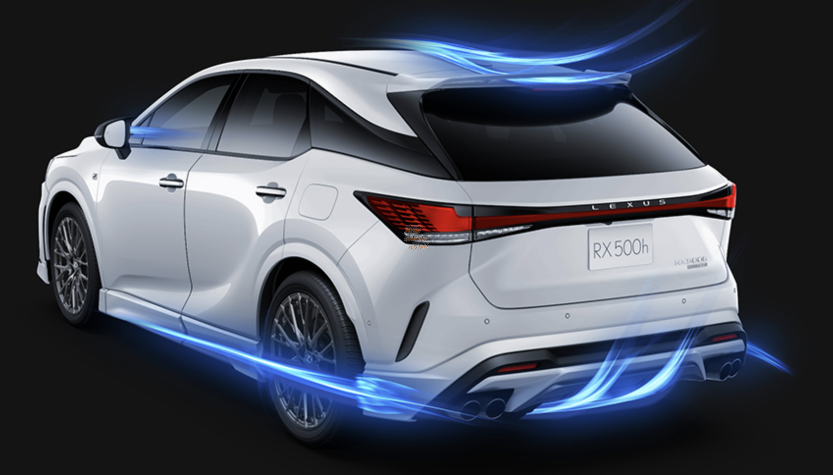 TRD F Sport Parts Rear Wing Spoiler Unpainted - Lexus RX RX350 TALA10 ...