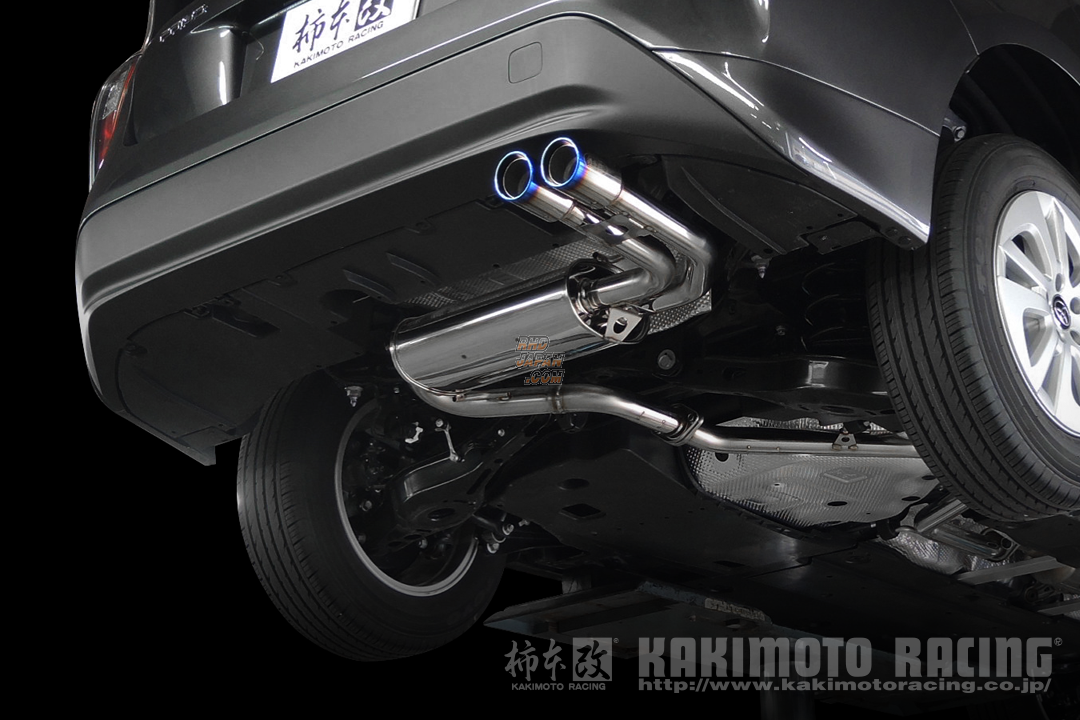 Kakimoto Racing Class KR Muffler Exhaust System - Prius ZVW50 ZVW51 - RHDJapan