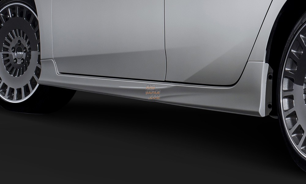 TRD Side Steps Attitude Black Mica x White Pearl Crystal Shine - Prius ...