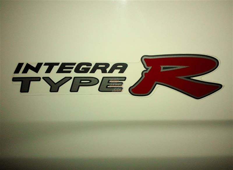 Honda OEM Type-R Logo Side Sticker Type 01 - Integra DC5 - RHDJapan