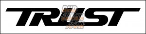 Trust Greddy Trust Logo Sticker White - M - RHDJapan