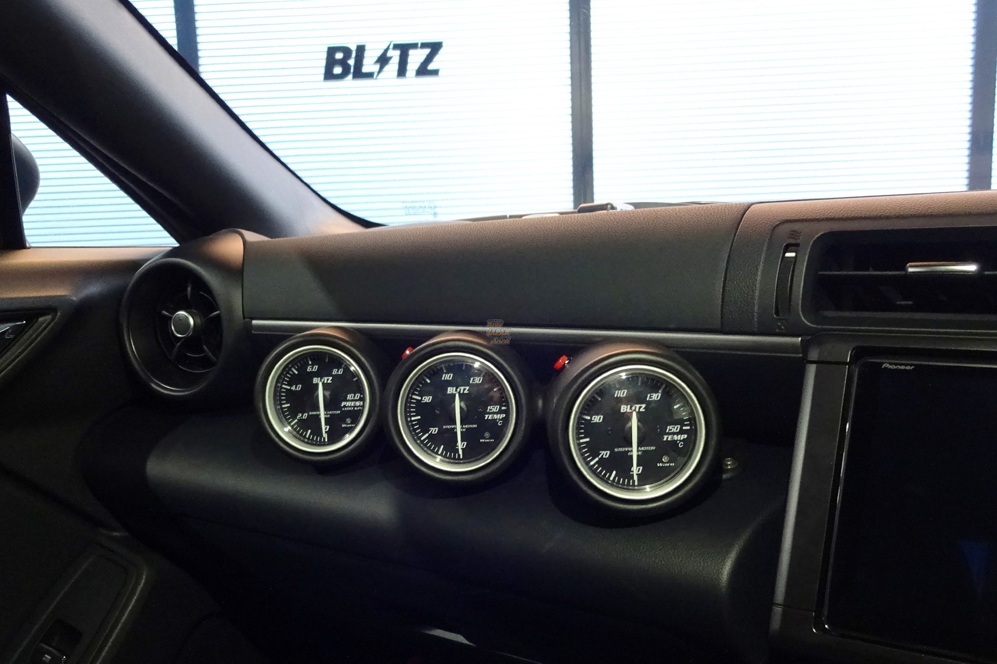 Blitz Racing Meter Panel 60mm Matt Black - BRZ ZD8 GR86 ZN8 - RHDJapan